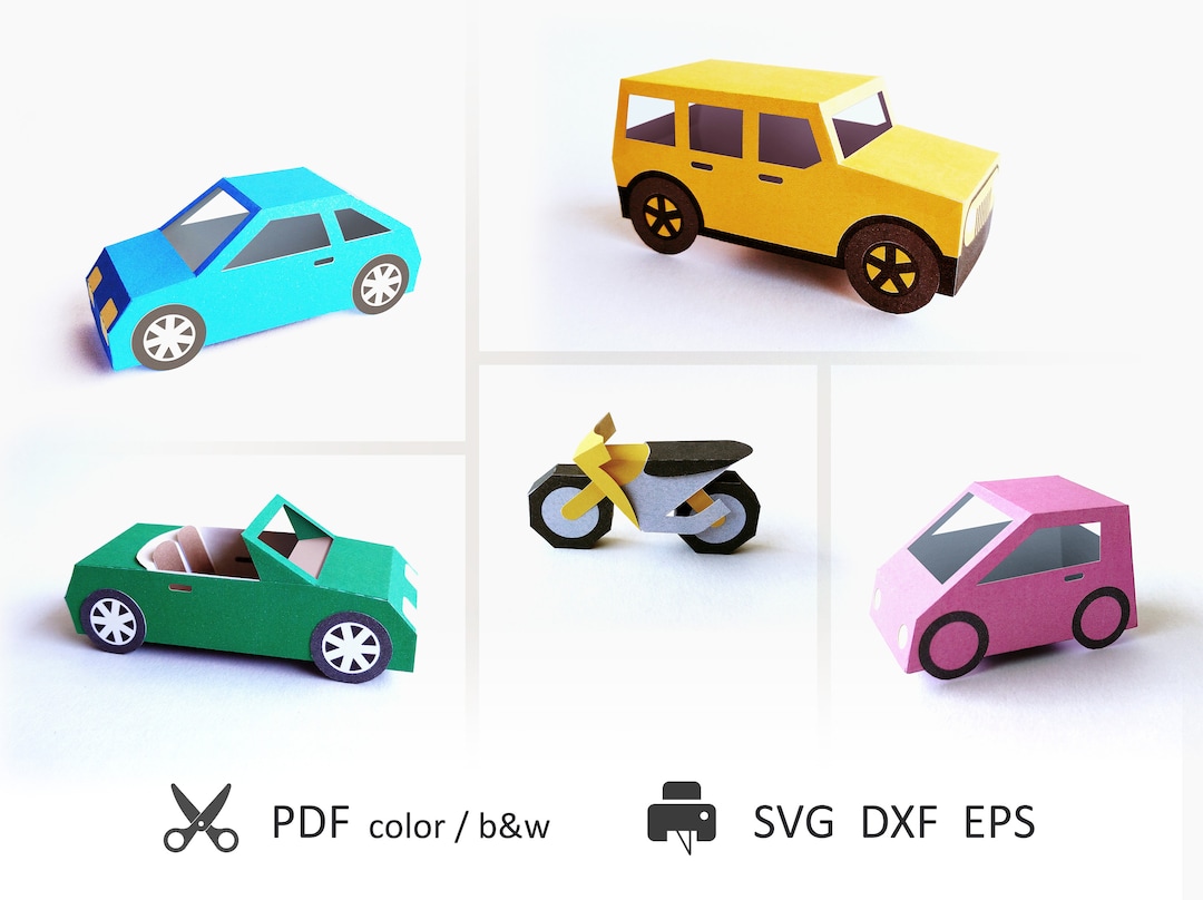Papercraft Cars Pdf