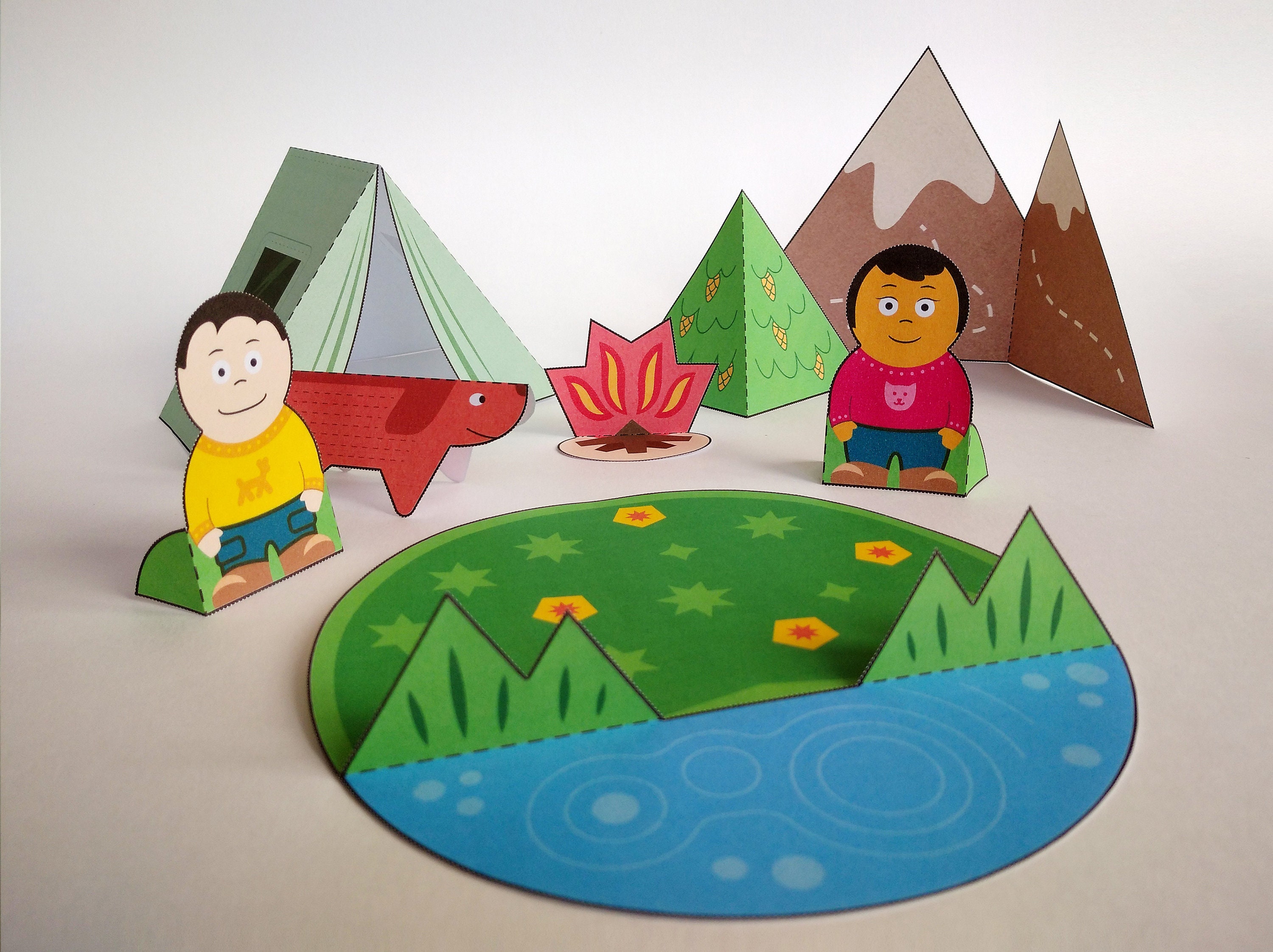 Cutouts 3D for Kids Traveling. Scissors Activity Kit - Etsy