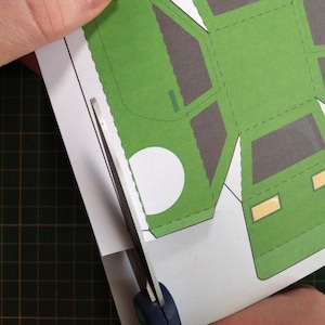 CAR Type A. Paper Toy / Gift Box - Etsy