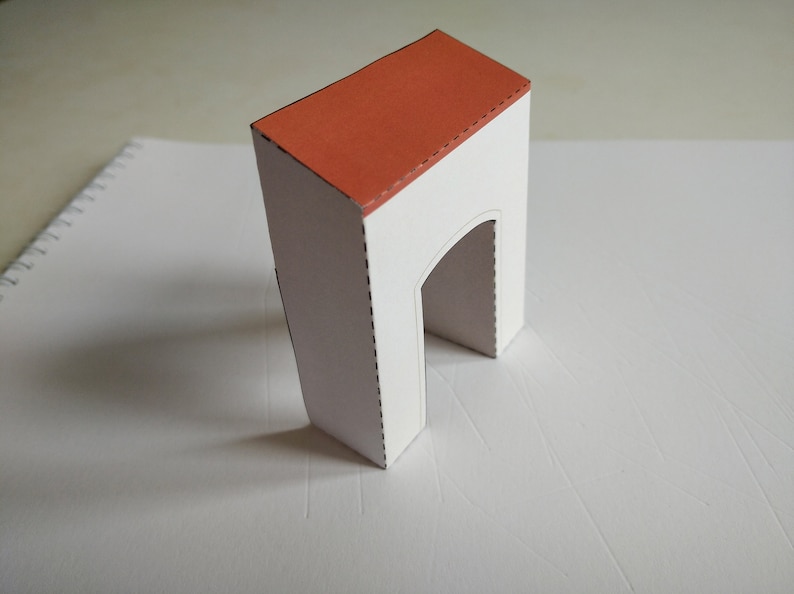 Paper Diorama Town. Printable Paper Toys for Children. PDF - Etsy