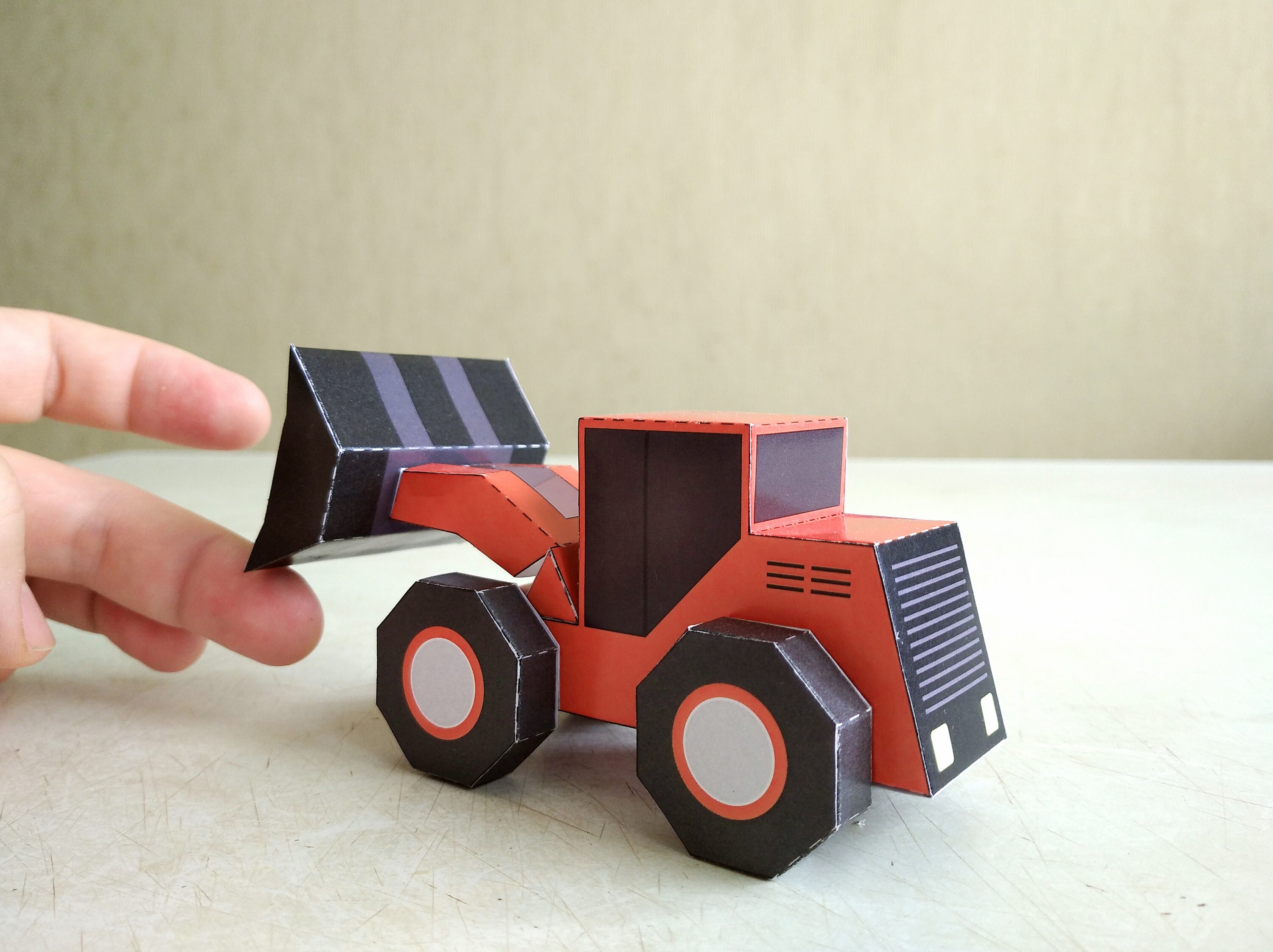 Papercraft Toy Loader. Printable Template - Etsy