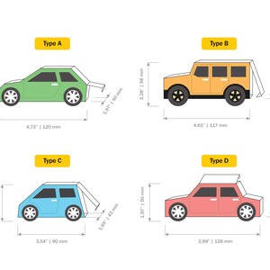 CARS 4 in 1. Paper Toys / Gift Boxes. PDF Printables - Etsy