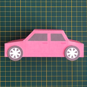 CAR Type D. Paper Toy / Gift Box - Etsy