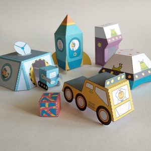 Planet - Paper Crafts for Kids. Printaple PDF Files - Etsy
