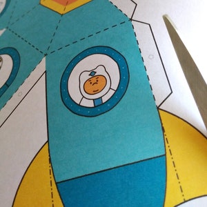 Planet - Paper Crafts for Kids. Printaple PDF Files - Etsy