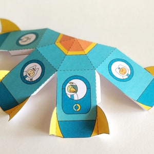 Planet - Paper Crafts for Kids. Printaple PDF Files - Etsy