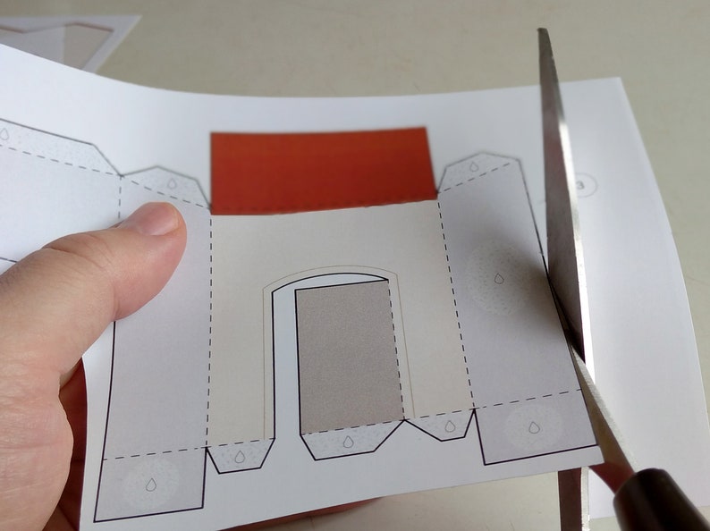 Paper Diorama Town. Printable Paper Toys for Children. PDF - Etsy