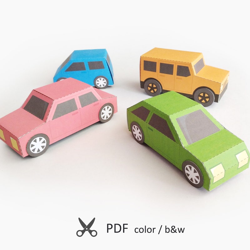 Paper Toys - Etsy