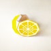 Half a Lemon 3D Paper Craft SVG - Etsy