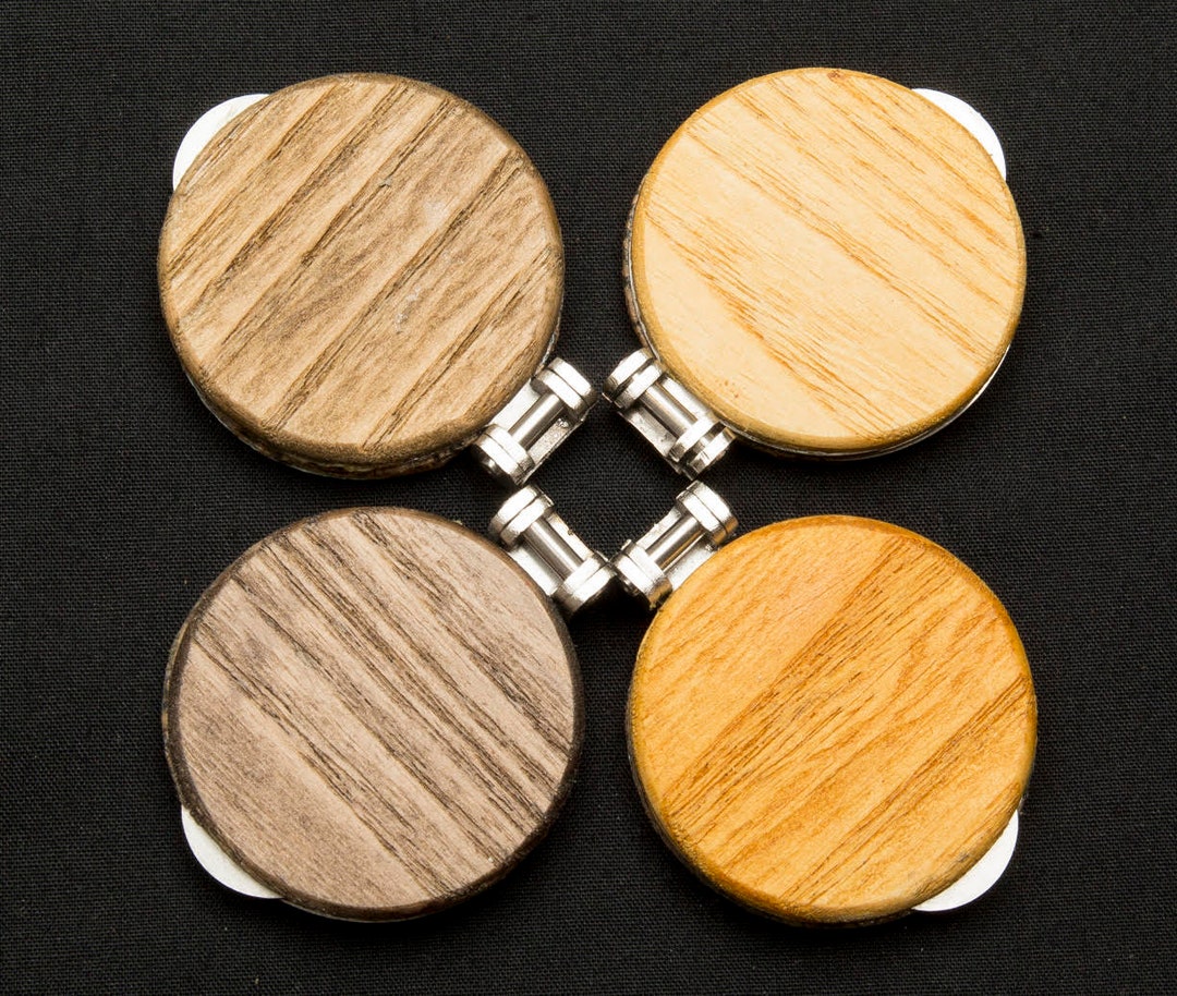 Wooden Keyhole Cover Eco Friendly Magnetic Closure Stick on or Screw on ...