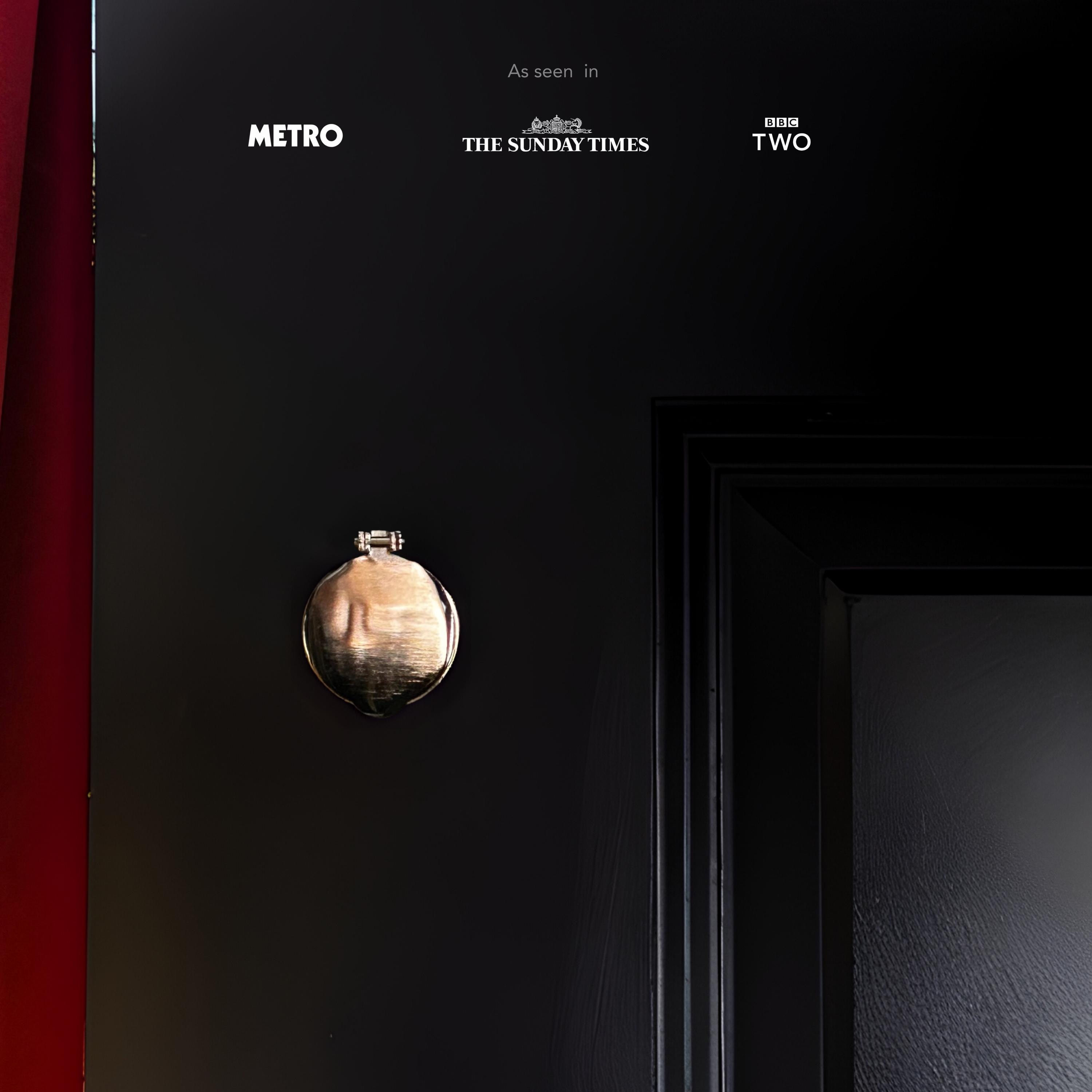 Mini Magflap™ Mini Keyhole Cover Escutcheon - Magnetically Sealing ...