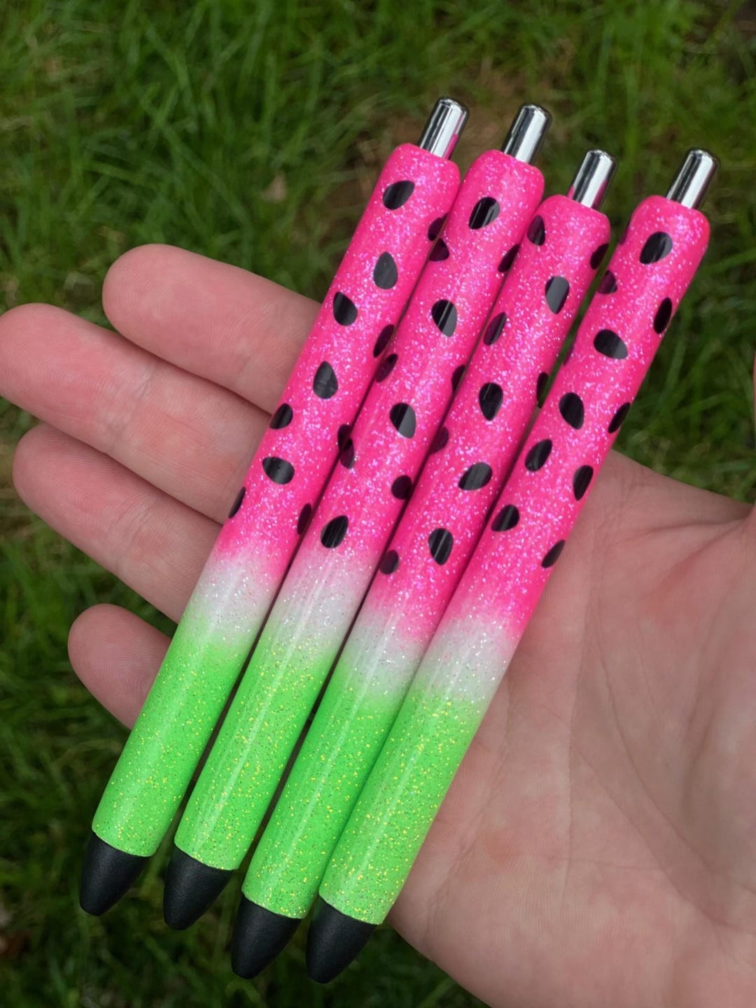 Watermelon Glitter Pen, Ink Joy Gel Pen, Glitter, Fruit, Summer, Gift ...