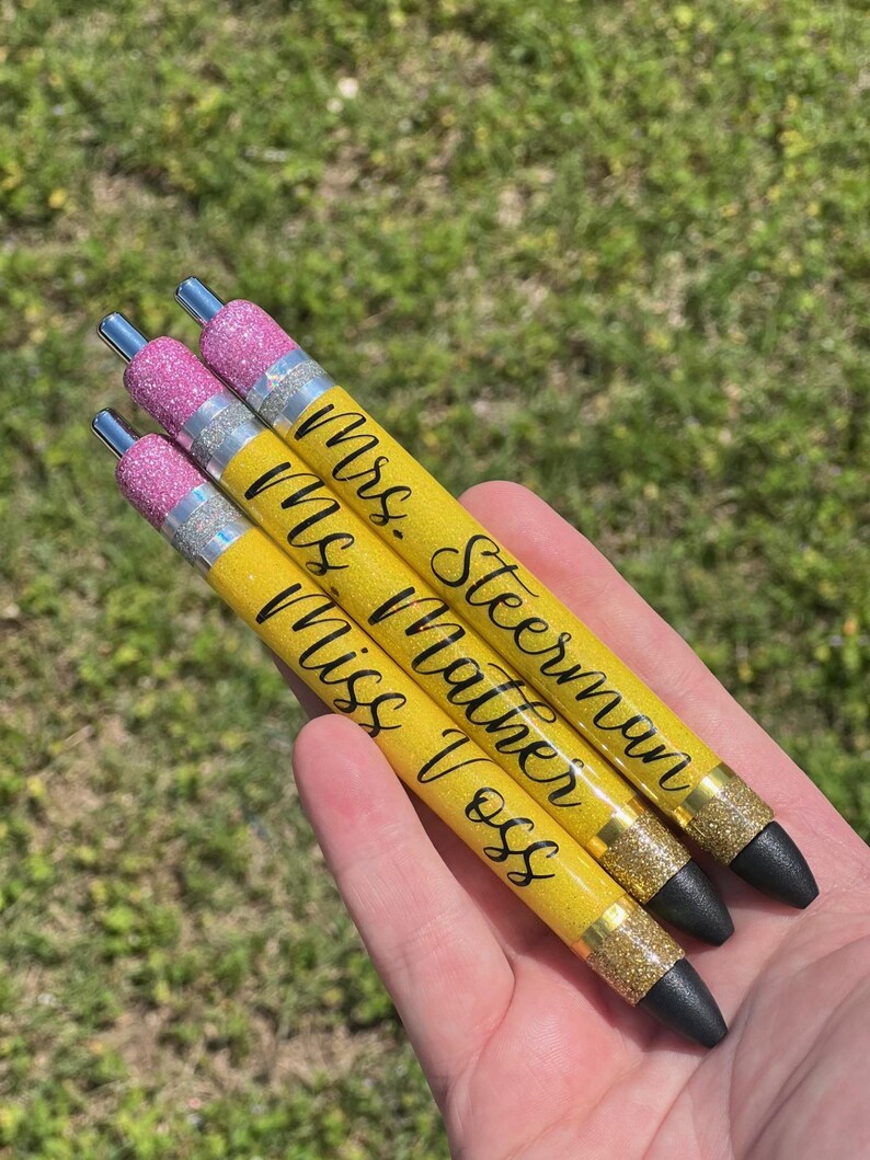 Pencil Pen, Refillable Gel Pen, Glitter Pen, Pens, Ink Joy, Gift ...