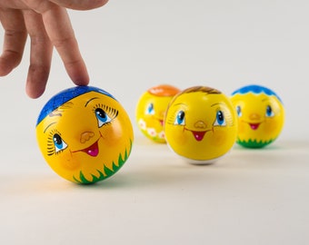 Weeble Wobble Doll - Etsy