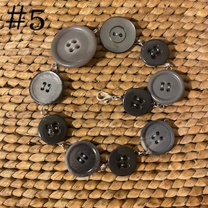 Fairycore Vintage Button Choker - Etsy