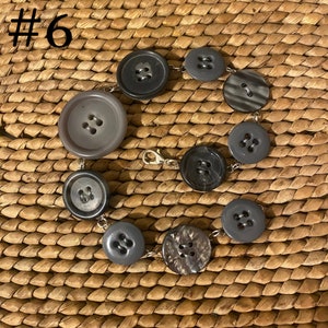 Fairycore Vintage Button Choker - Etsy