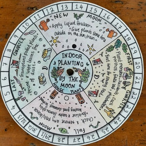 Moon Gardening Calendar Indoor Plants • Houseplant Planting Guide ...