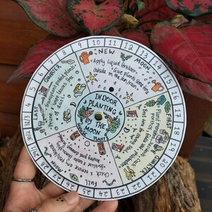 Moon Gardening Calendar Indoor Plants • Houseplant Planting Guide ...