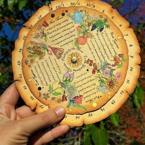 Moon Gardening Calendar Planting by the Moon Pocket Lunar Calendar ...