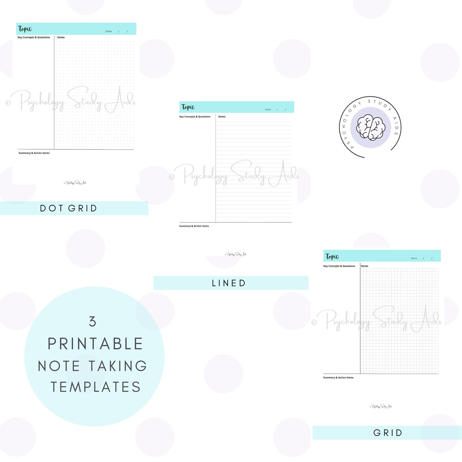 EPPP Study Planner Bundle With Error Tracker, Calendars, Notes, & Study ...