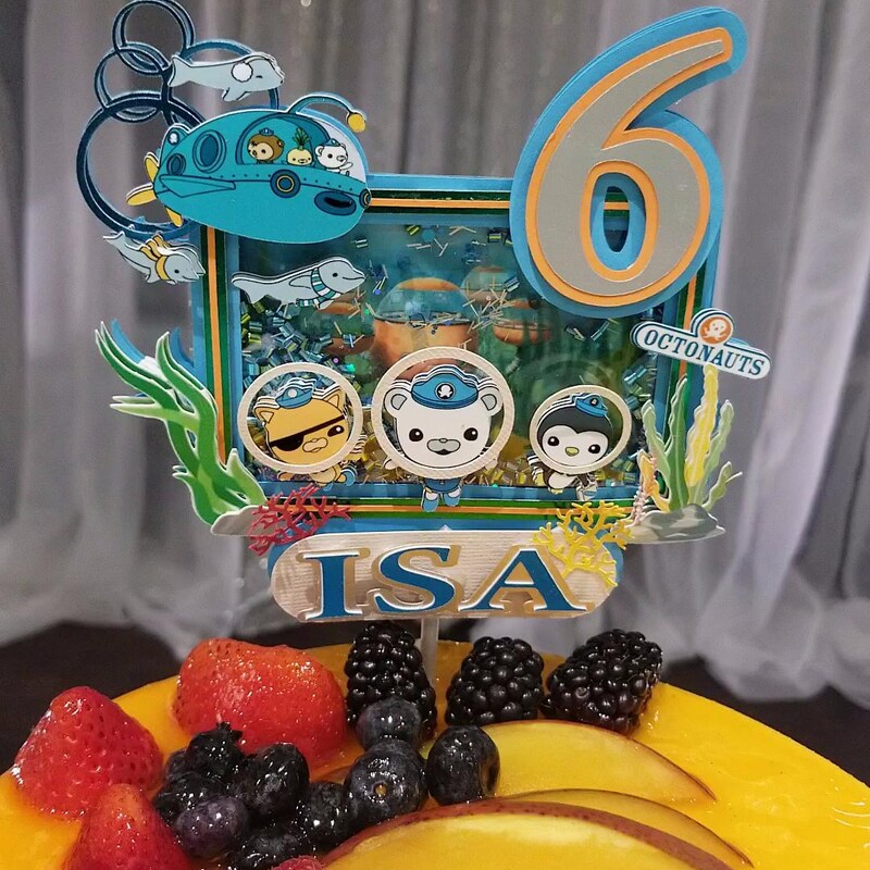 Octonauts Cake Topper - Etsy Australia