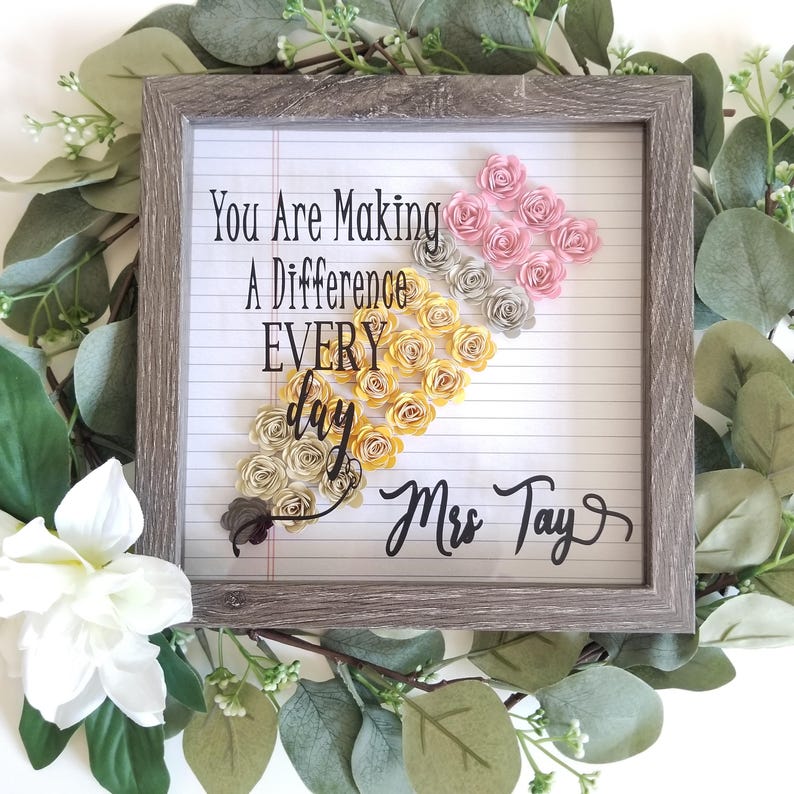 Teacher Appreciation Gift | Teacher Gift | Teacher Floral Gift | Floral ...