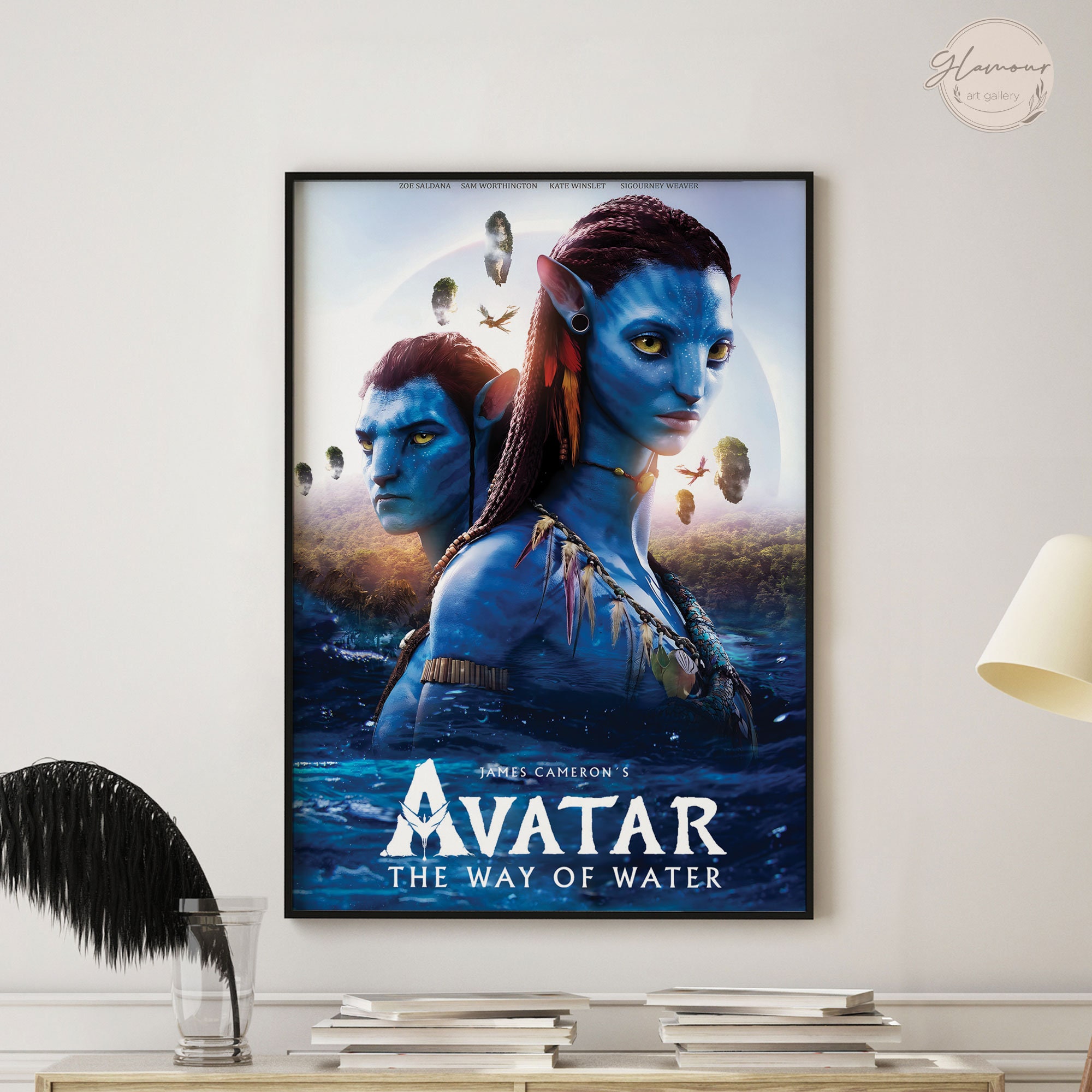 Avatar 2 Movie Wall Poster, The Way Of Water Premium Matte Vertical Poster