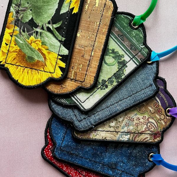 Fabric Luggage Tag - Etsy