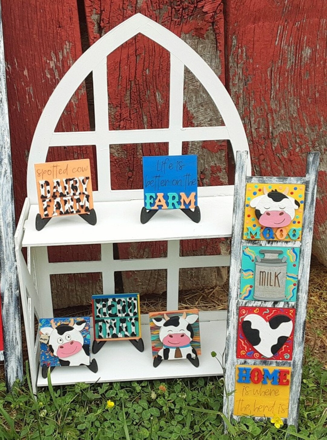 Cow Ladder Tiles - Etsy