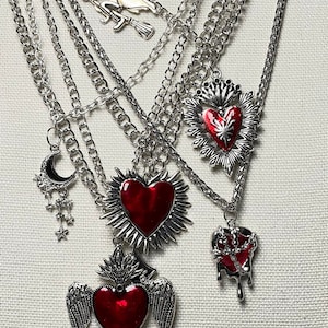 Stunning Horror Themed Pendant Necklaces- Different Styles - Etsy