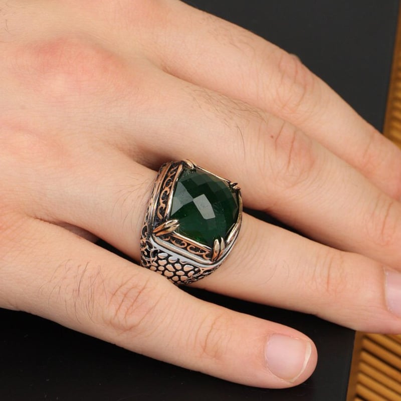 Mens Rings With Stones - Etsy