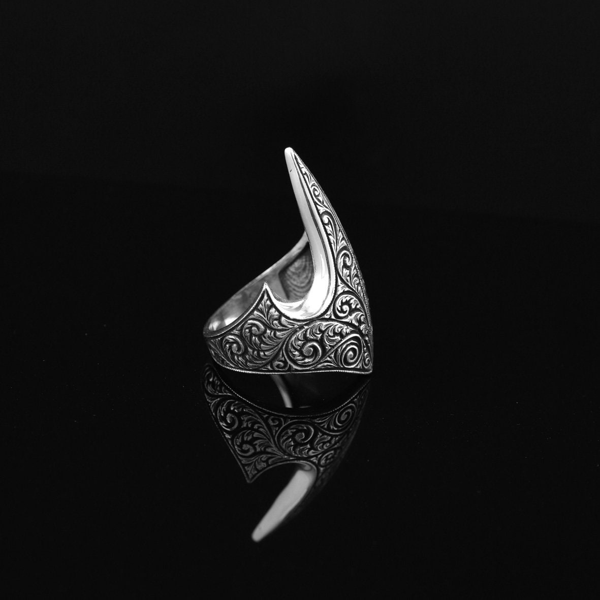 Men Sword Ring Sterling Silver Sword Ring Handmade Silver - Etsy