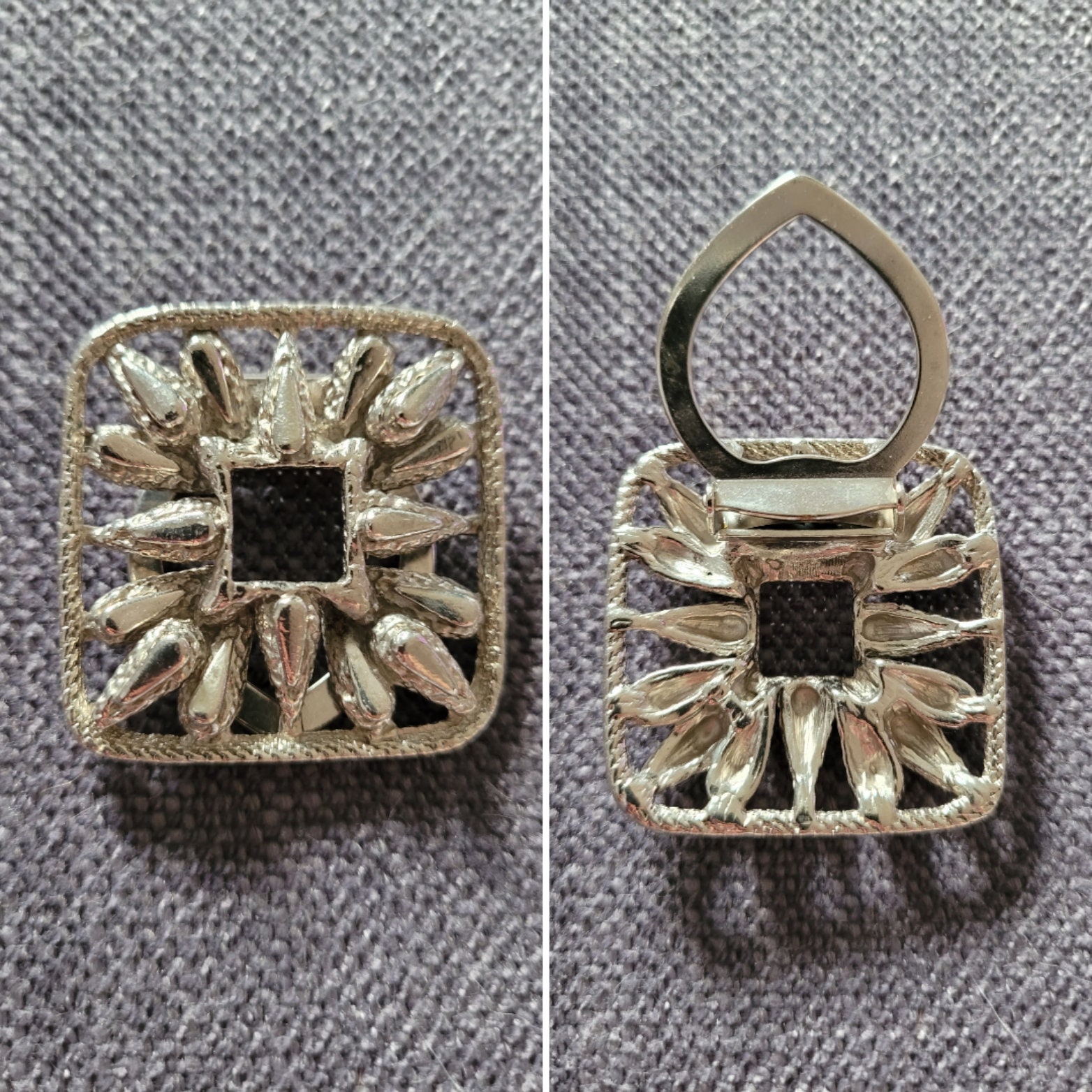 Vintage Hinged Scarf Clips Selection 1940s Scarf Rings 1950s 1960s - Etsy