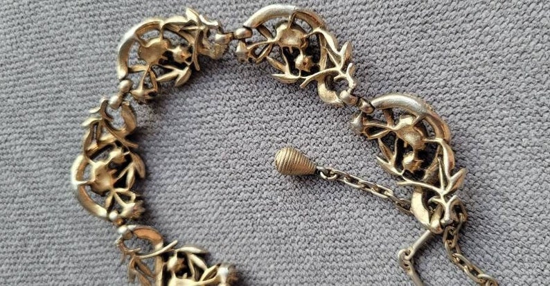 Vintage Coro Necklace Baby Tooth Panel Necklace, Gifts for Her - Etsy