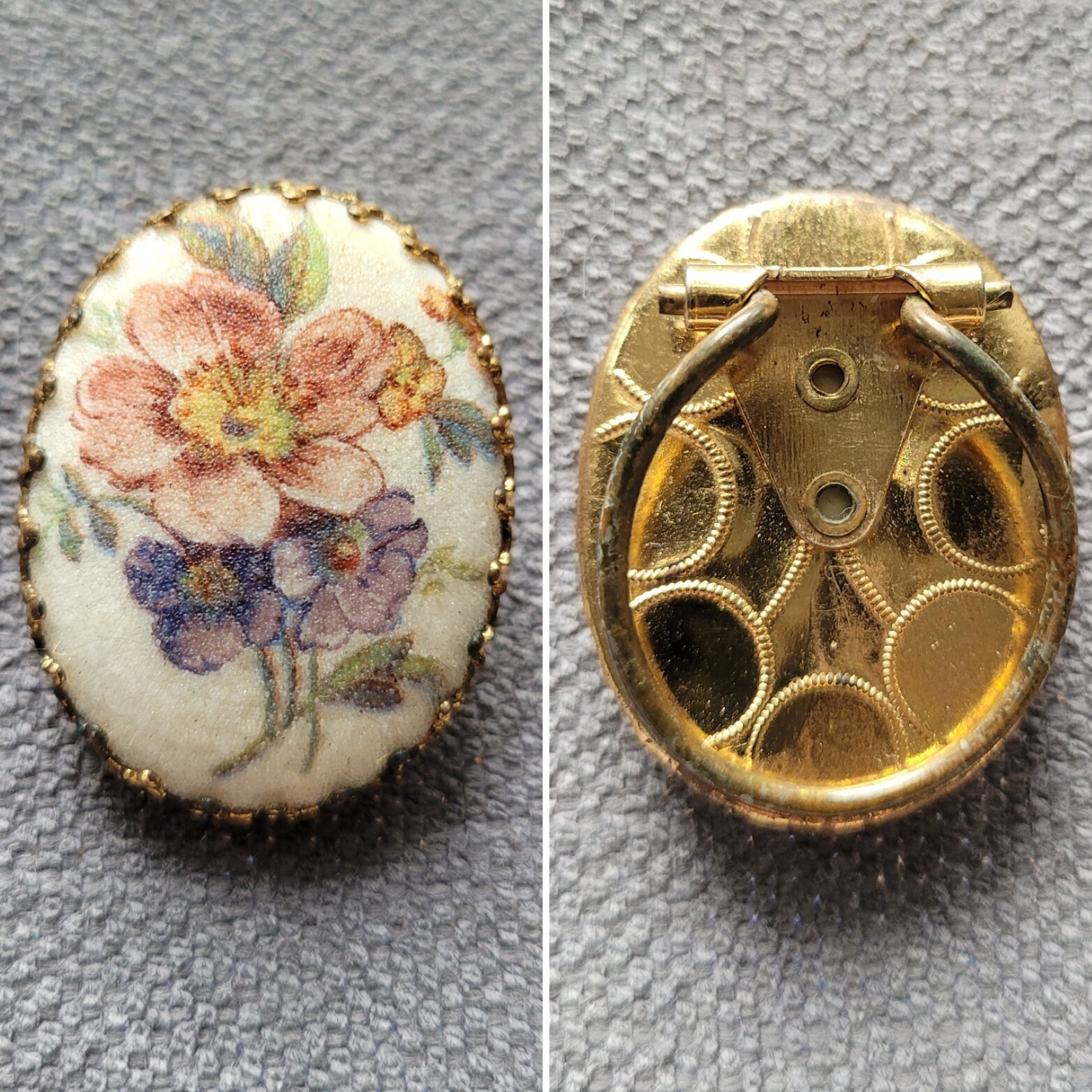Vintage Hinged Scarf Clips Selection 1940s Scarf Rings 1950s 1960s - Etsy