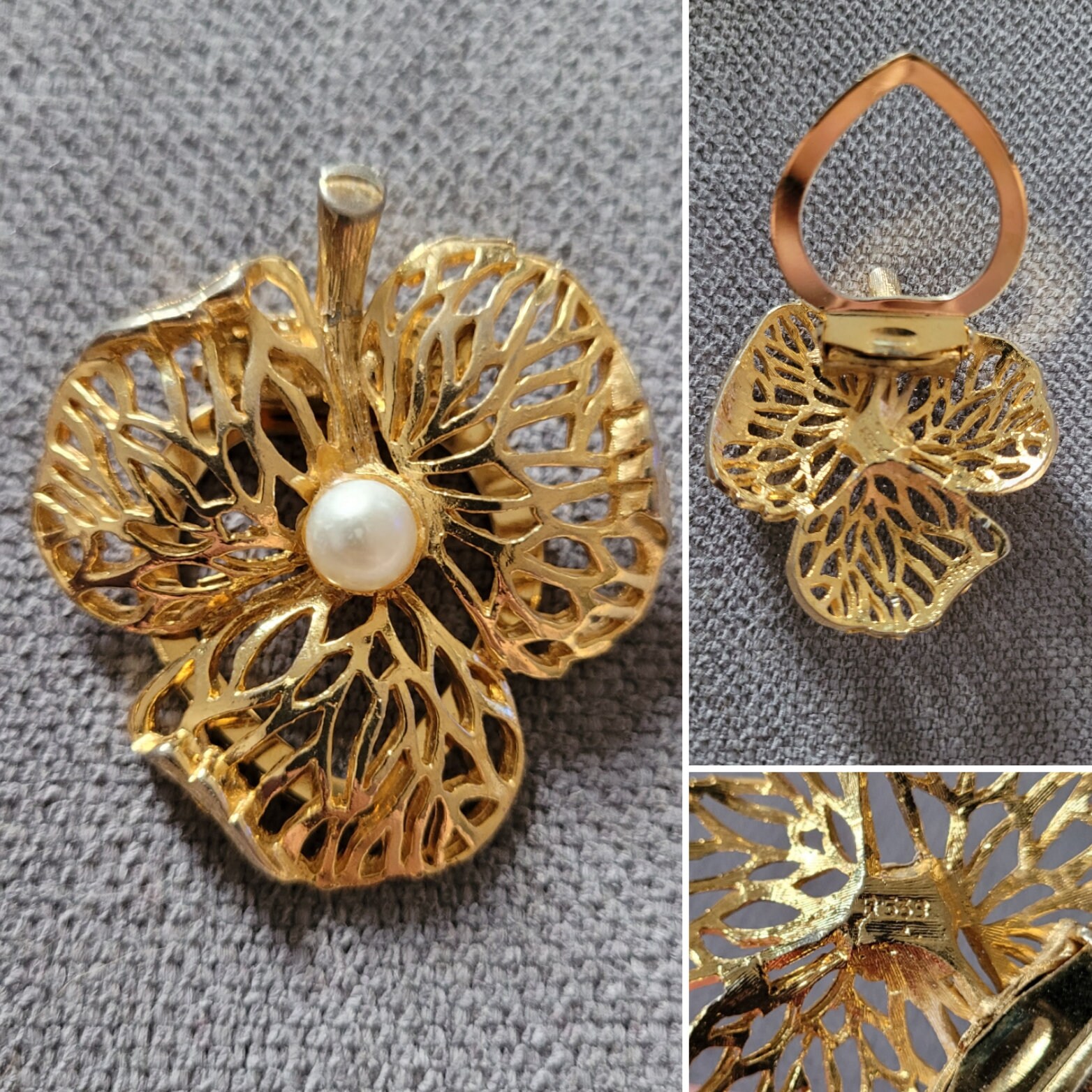 Vintage Hinged Scarf Clips Selection 1940s Scarf Rings 1950s 1960s - Etsy