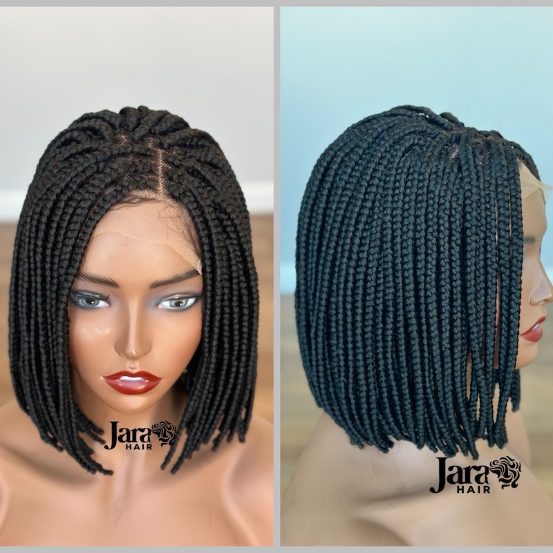 Short Braided Wig - Etsy