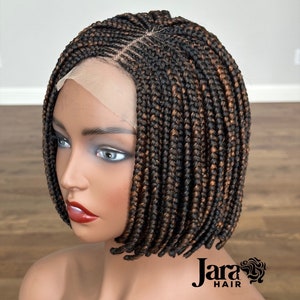 BOB Braided Wig | Bob Braid Wig | Lace Closure Bob Braided Wig | Side ...