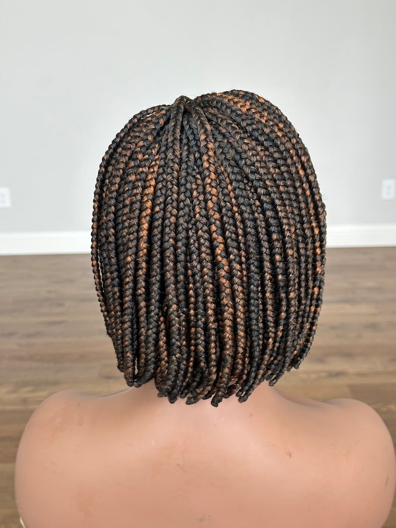 BOB Braided Wig | Bob Braid Wig | Lace Closure Bob Braided Wig | Side ...