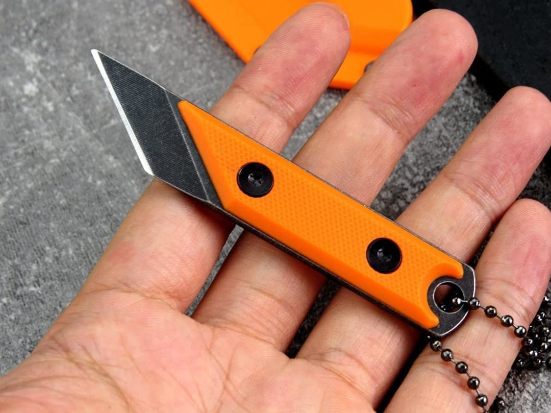 Fixed Blade Box Opener Small Sharp Knife 0.7in Blade Comes With Sturdy ...