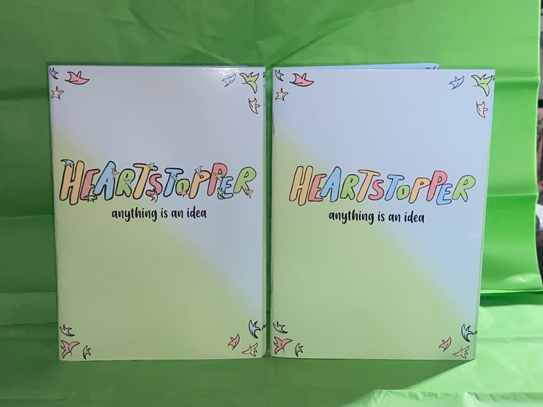 50% OFF - Heartstopper Inspired Notebook | Nick Nelson | Charlie Spring ...