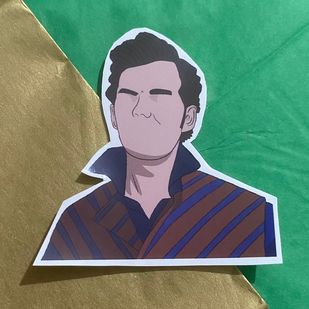 Luke Newton 'eyeing the Comp' Sticker Colin Bridgerton Bridgerton ...