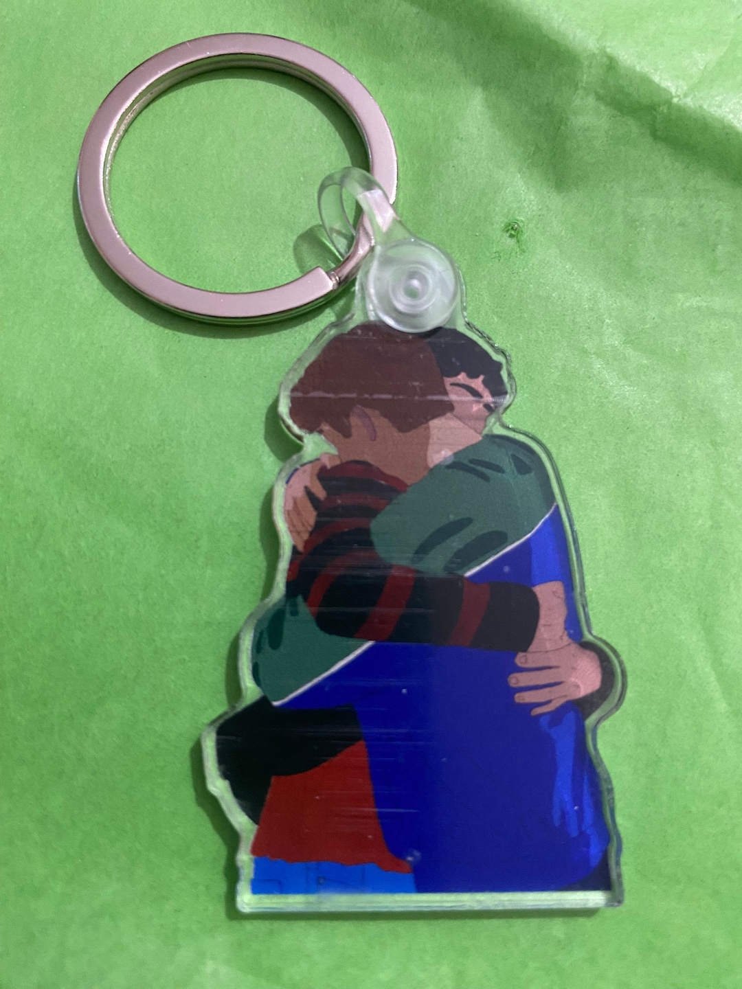 Heartstopper carpark Hug Keyring Nick Nelson Charlie - Etsy