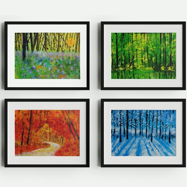 Four Seasons Art - Etsy