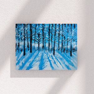 Four Seasons Art, Spring, Summer, Autumn, Winter, Acrylic Painting ...