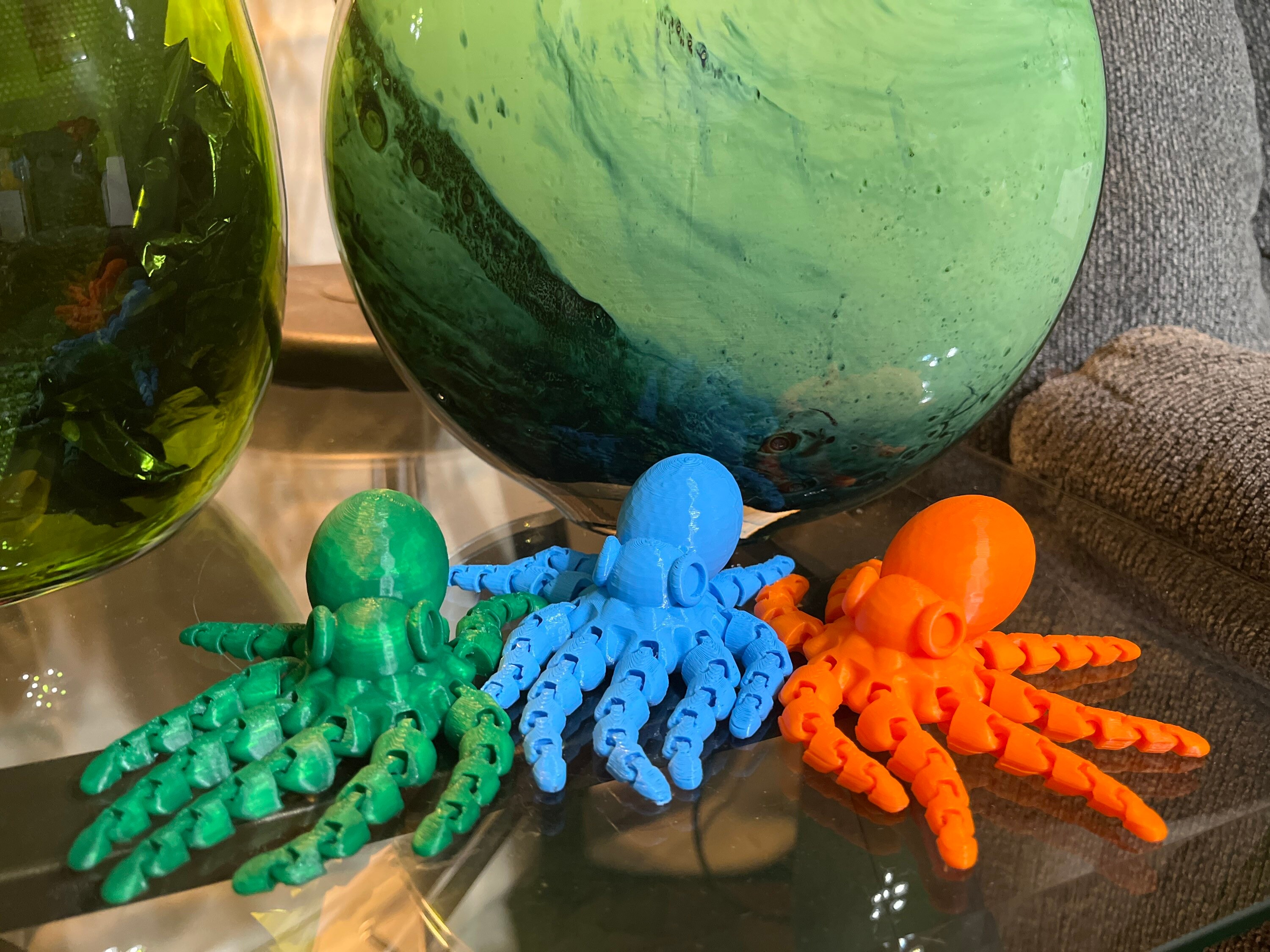 3d Articulated Realistic Octopus - Etsy