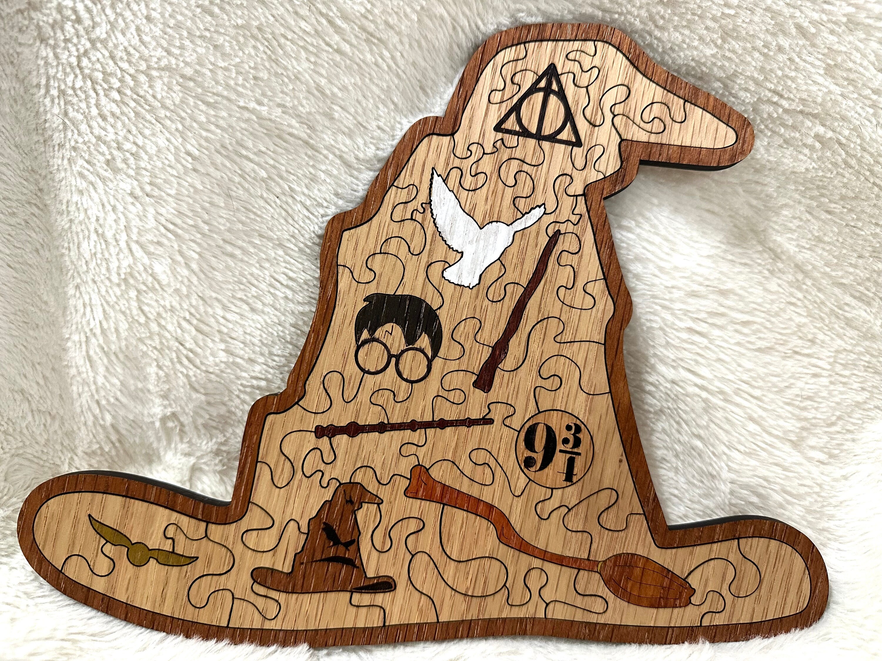 Wizard Puzzle Laser Cut File 3 Variations DIGITAL FILE - Etsy
