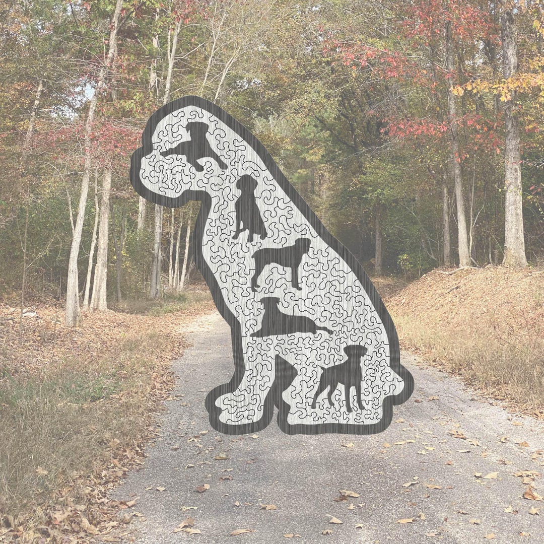 Boxer Puzzle Laser Cut File DIGITAL FILE ONLY - Etsy