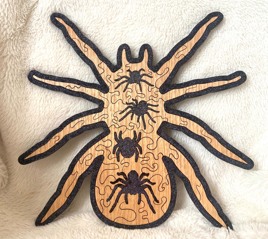 Spider Puzzle Laser Cut File DIGITAL FILE ONLY - Etsy