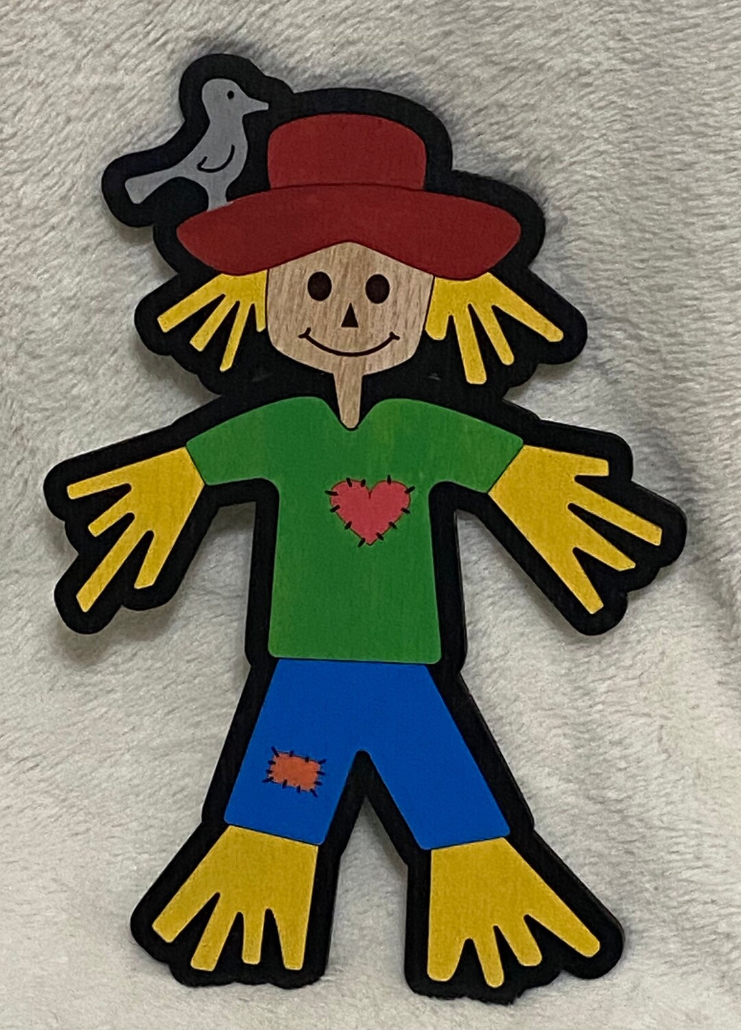 Scarecrow Puzzle With Poem, DIGITAL FILE ONLY - Etsy